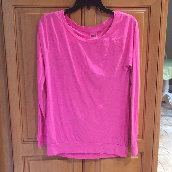 PINK Victoria's Secret | Tops | Neon Pink Shirt | Poshmark